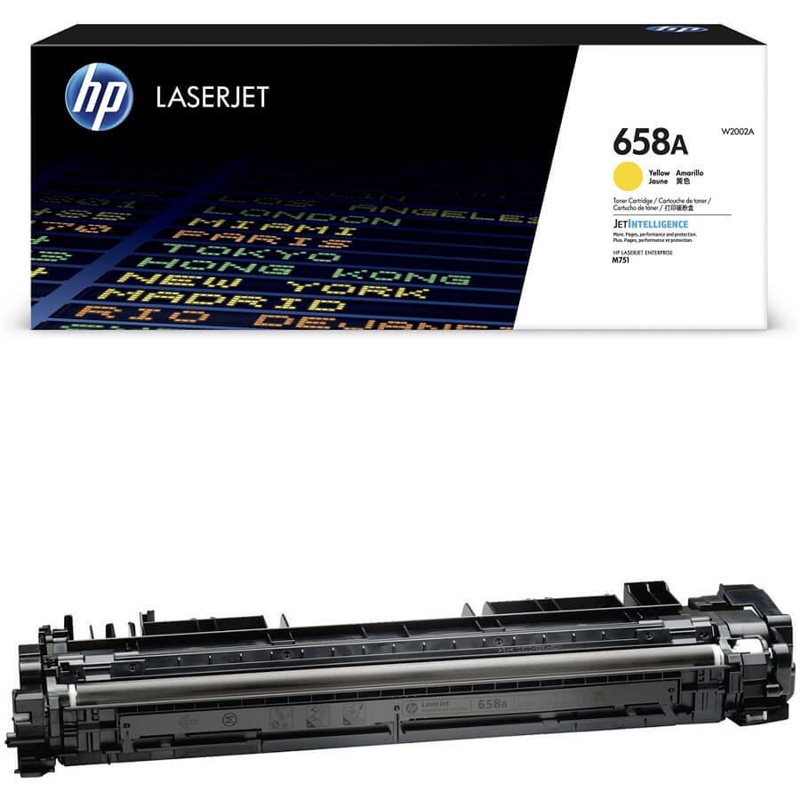 Toner hp 658A W2002A Yellow 6,000 pag M751n M751dn